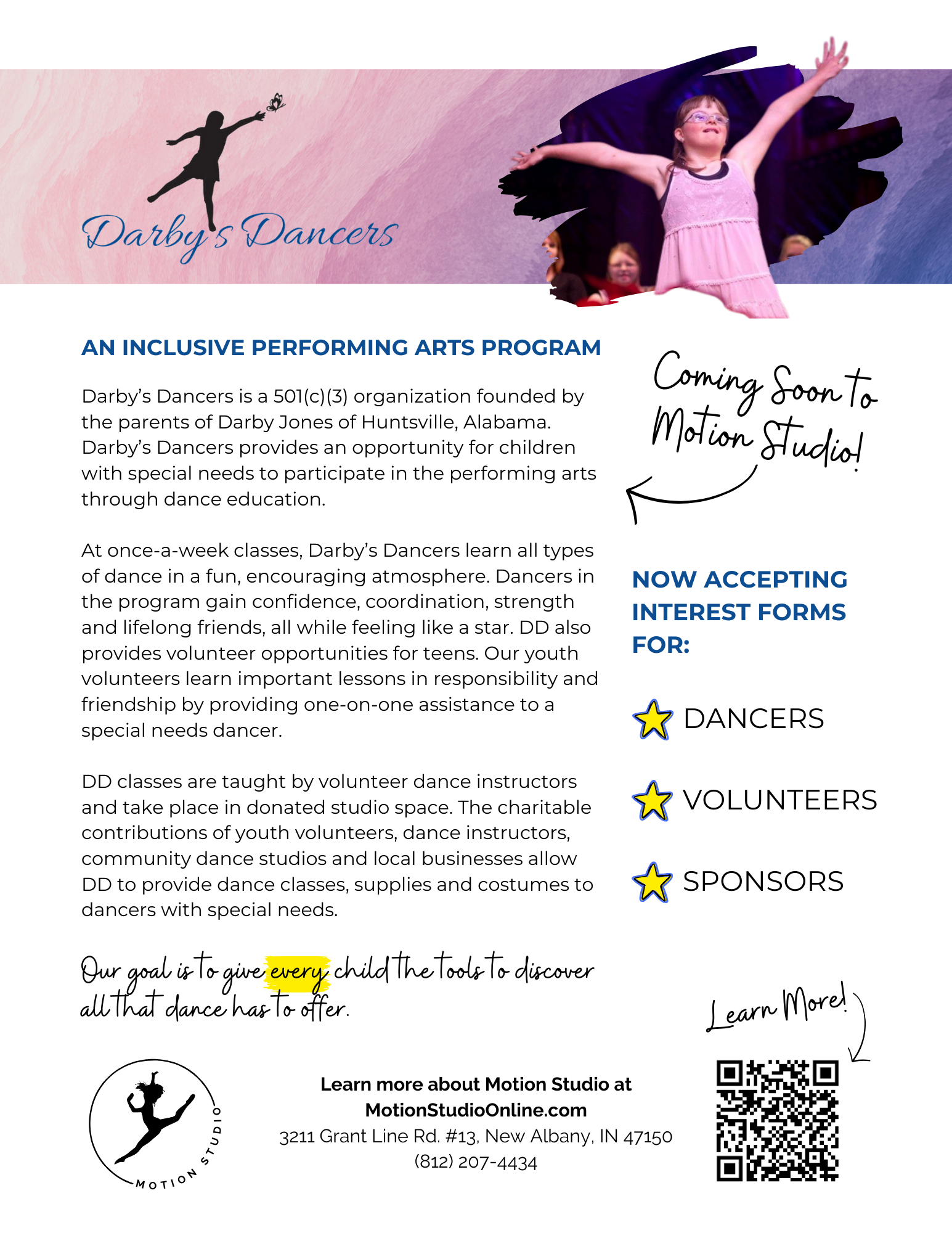 Class Schedule - Motion Studio